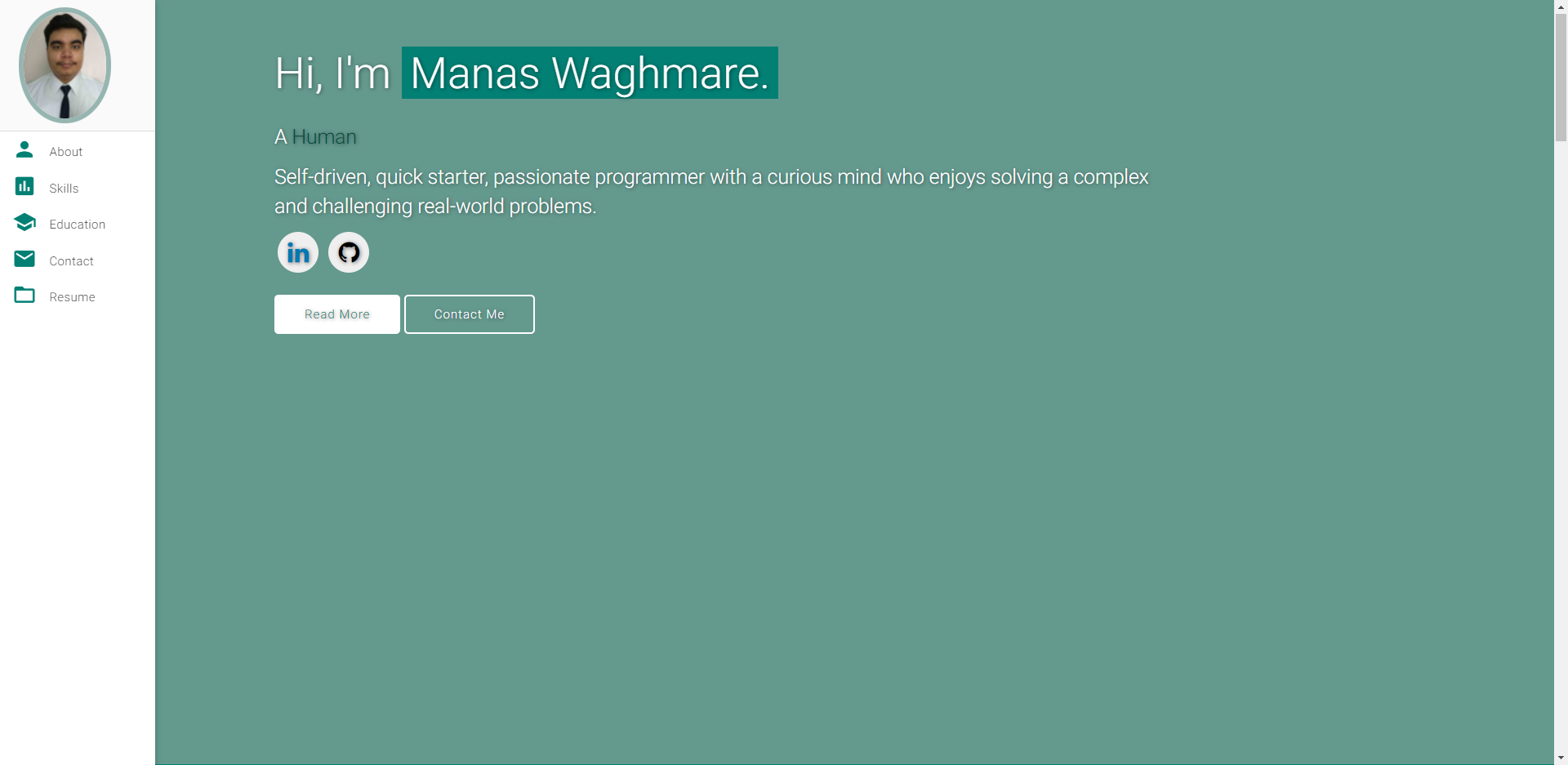 Manas Waghmare | Software Developer